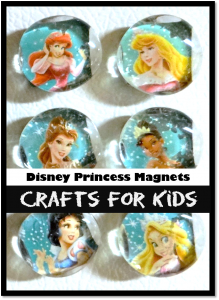 Disney Princess Magnet Craft Rural Mom