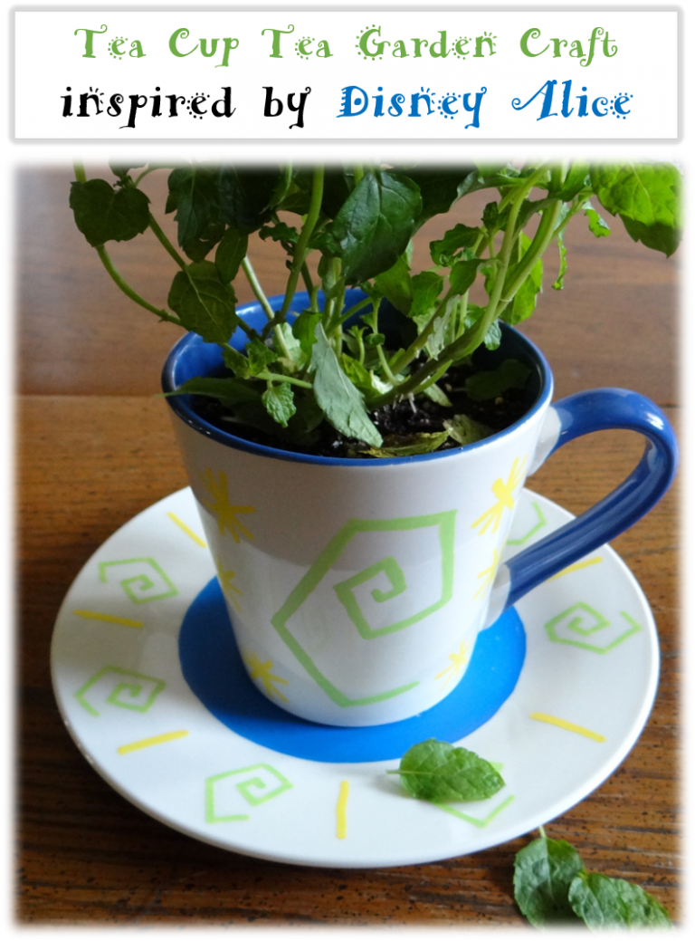 Tea Cup Planter Craft Rural Mom
