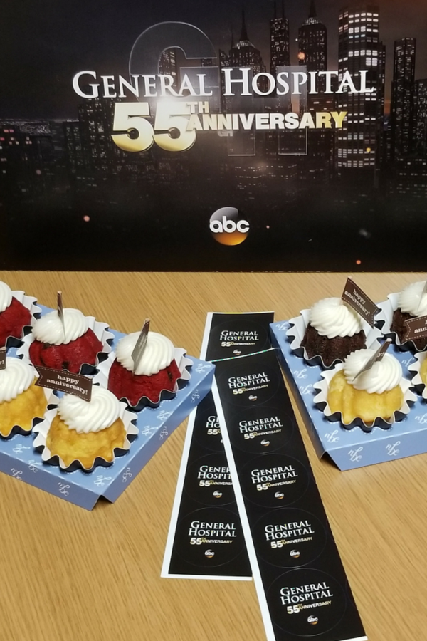 On the set of General Hospital! Rural Mom