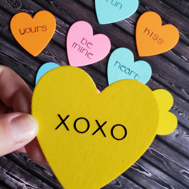Quick and Easy Valentine's Day Heart Magnet Crafts Rural Mom