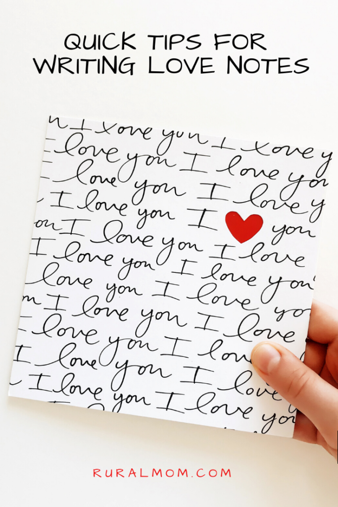 DIY Valentine's Day Card Ideas and Tips for Writing Love Notes Rural Mom
