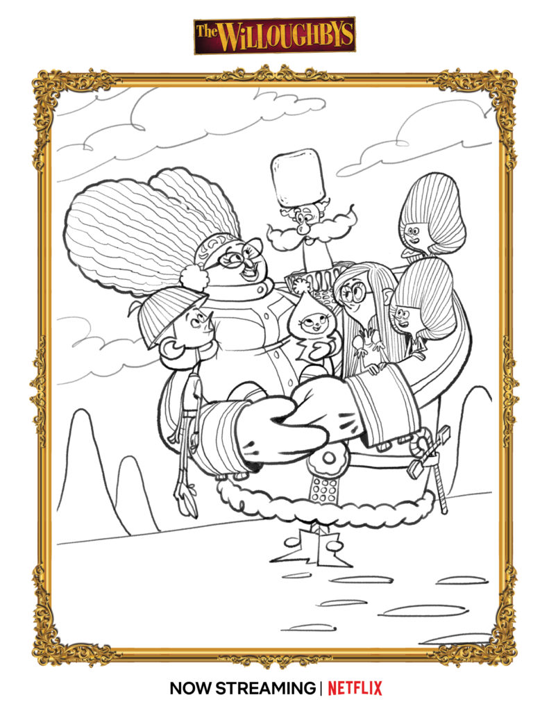 THE WILLOUGHBYS Activity Sheets Rural Mom